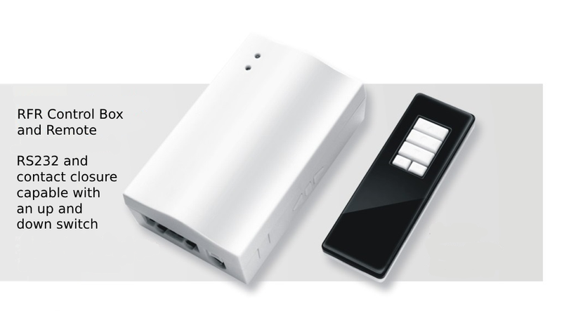 Sapphire RFR Control box – Sapphire AV