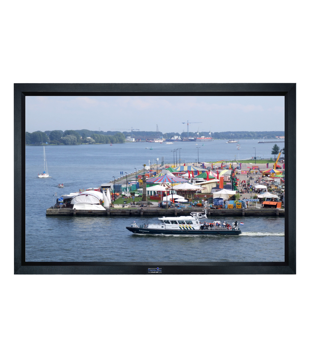 Fixed Frame Projection Screens;Projector Screens – Sapphire AV